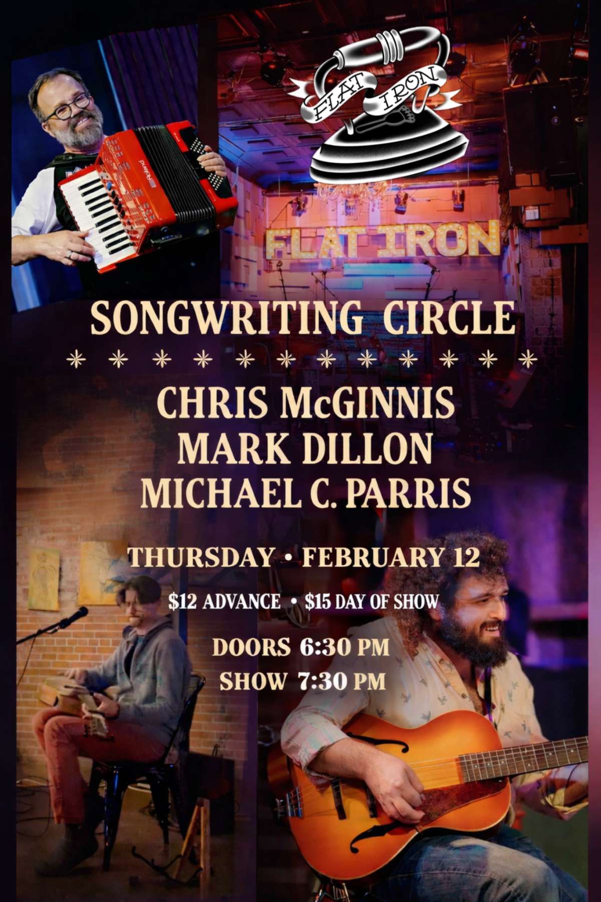 Michael C. Parris, Mark Dillon, and Chris McGinnis Tickets | Greensboro ...