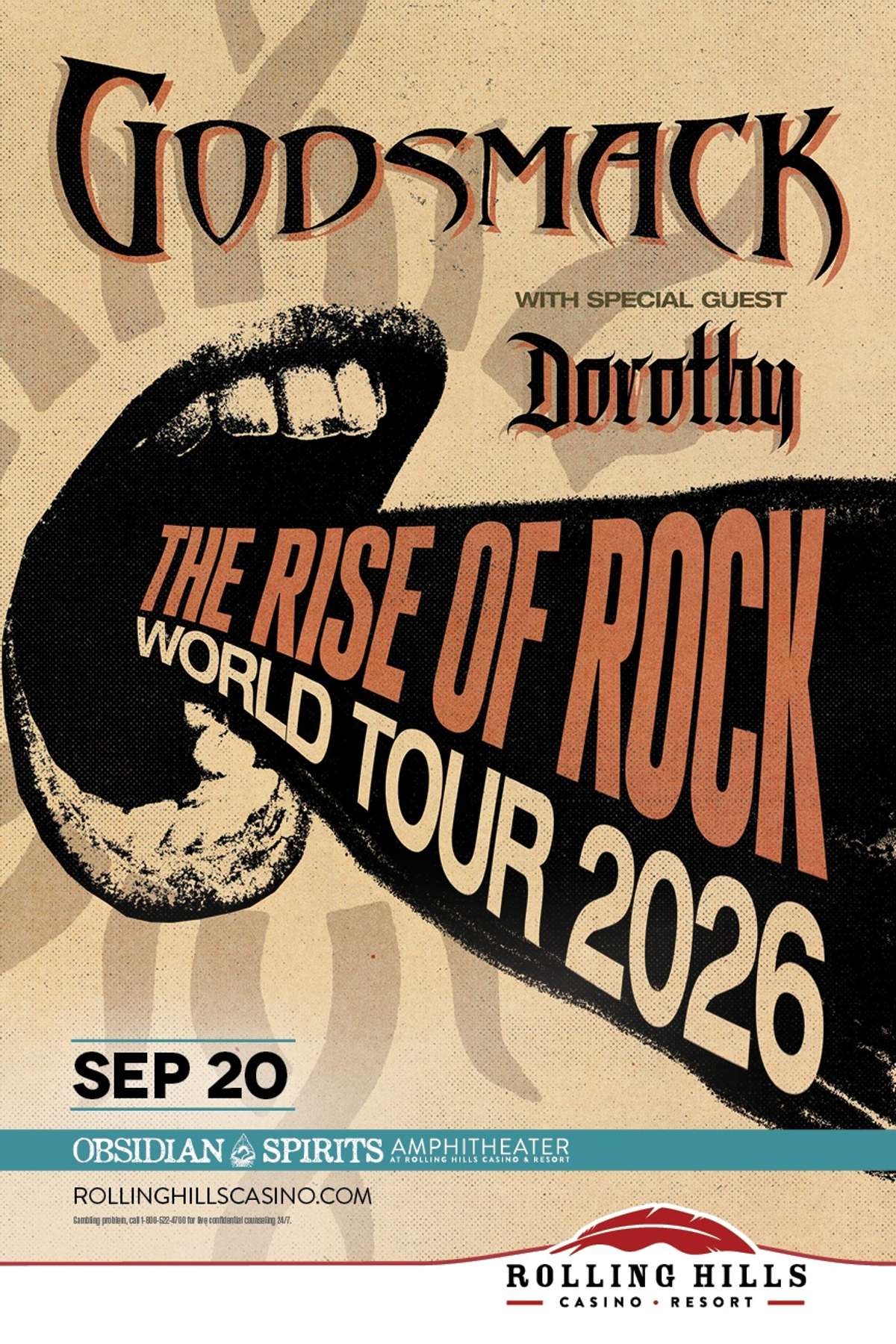 GODSMACK-THE RISE OF ROCK WORLD TOUR Tickets | Corning, CA | Obsidian ...