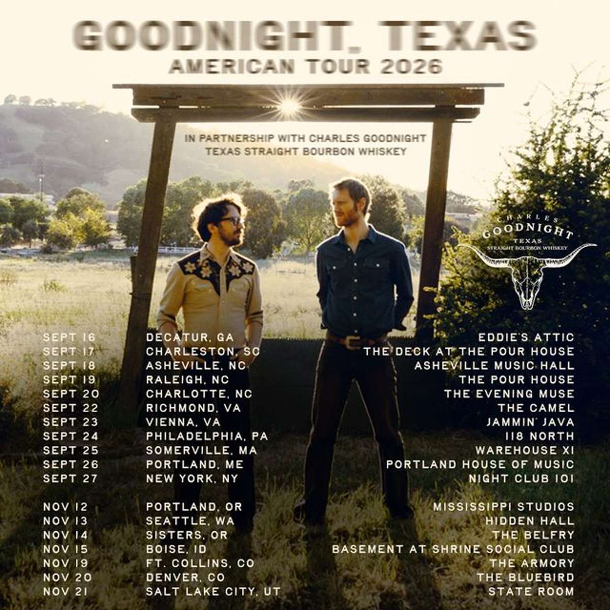 Goodnight, Texas Tickets | Asheville, NC | Asheville Music Hall