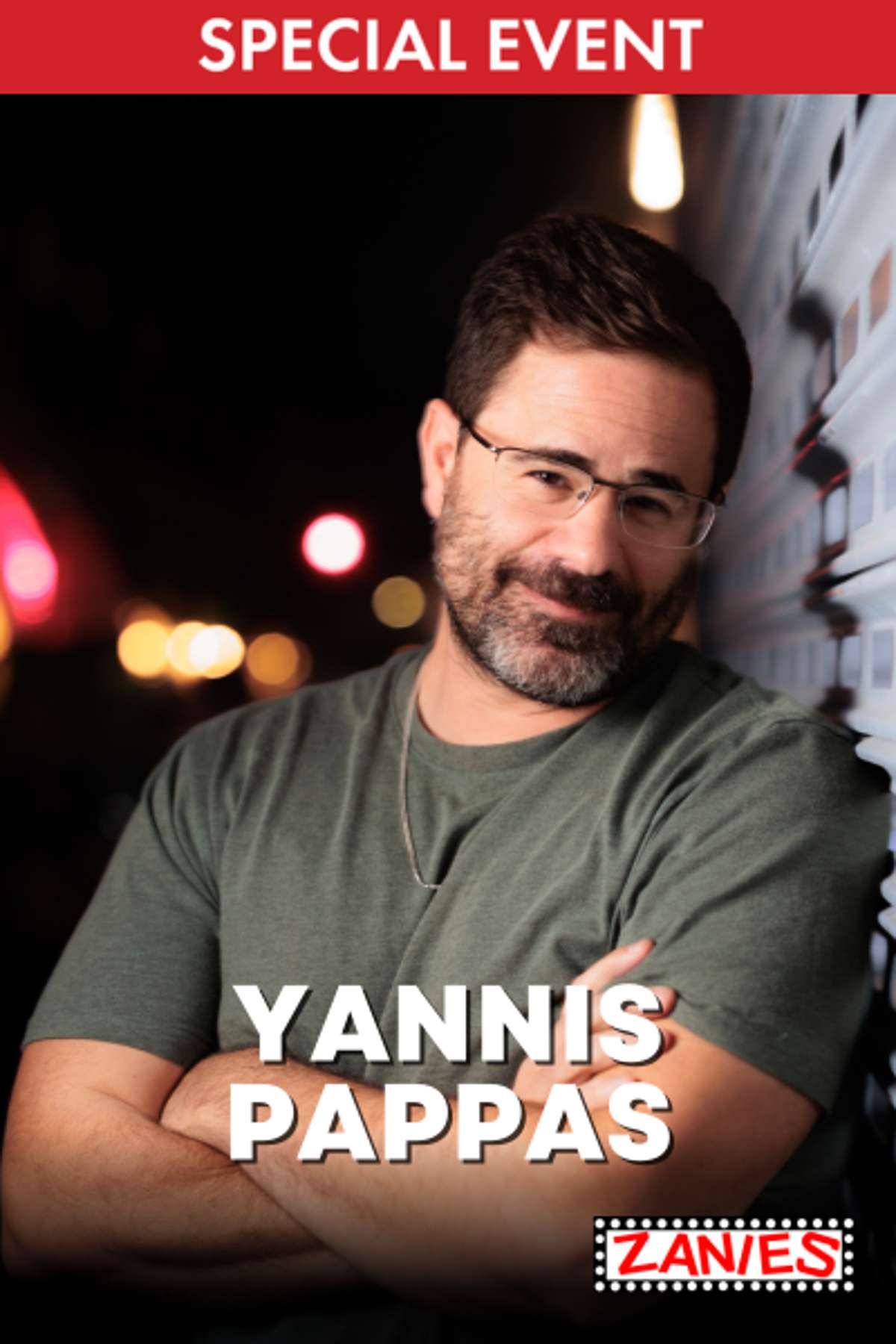 Yannis Pappas **Special Event** Tickets | Rosemont, IL | Zanies Rosemont