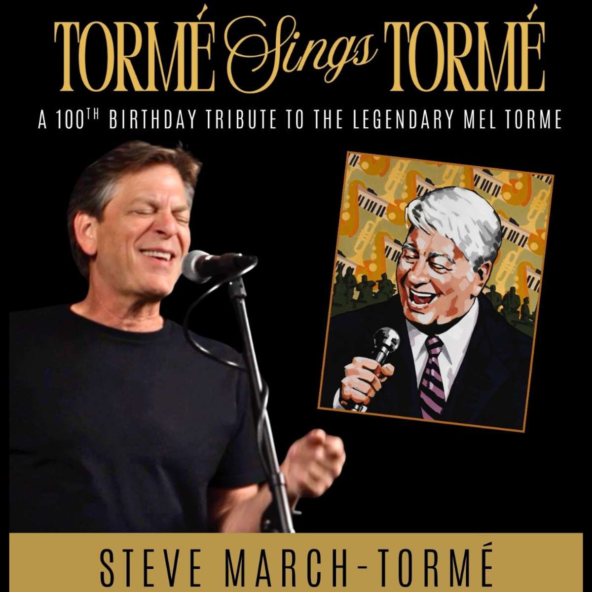 Mel Torme 100th Birthday with Steve March-Torme Tickets | St. Charles ...