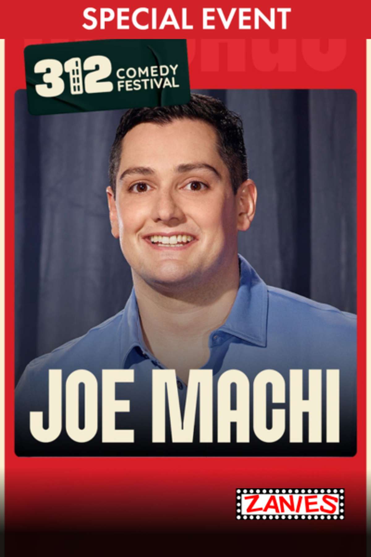 Joe Machi **Special Event** Tickets | Rosemont, IL | Zanies Rosemont