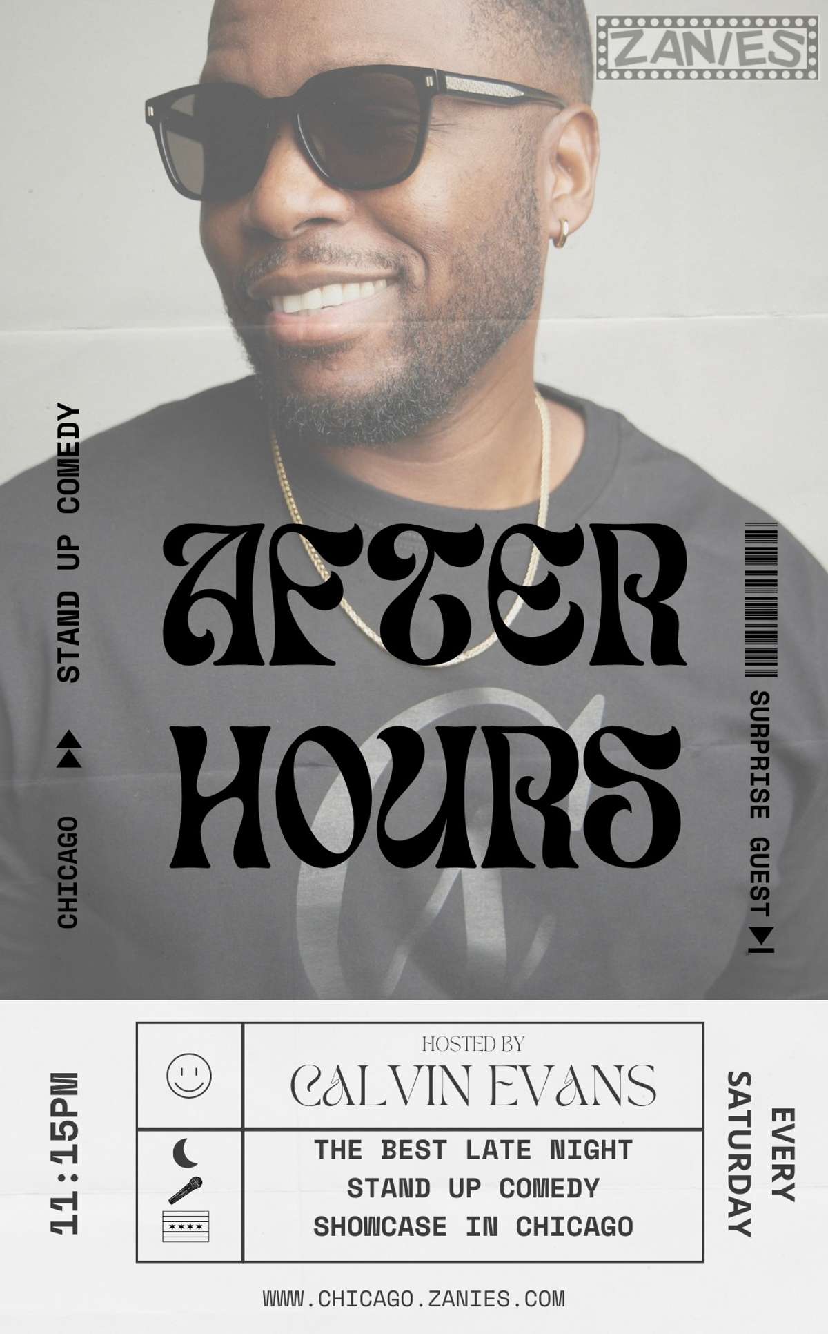 After Hours with Calvin Evans Tickets | Chicago, IL | Zanies Chicago