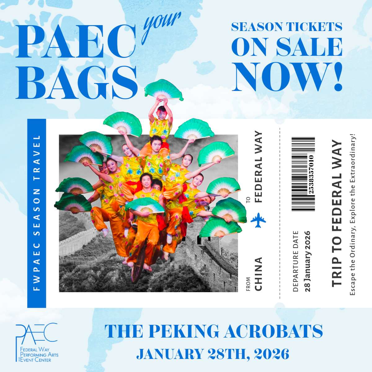 PAEC Presents: Peking Acrobats Tickets | Federal Way, WA | Federal Way ...
