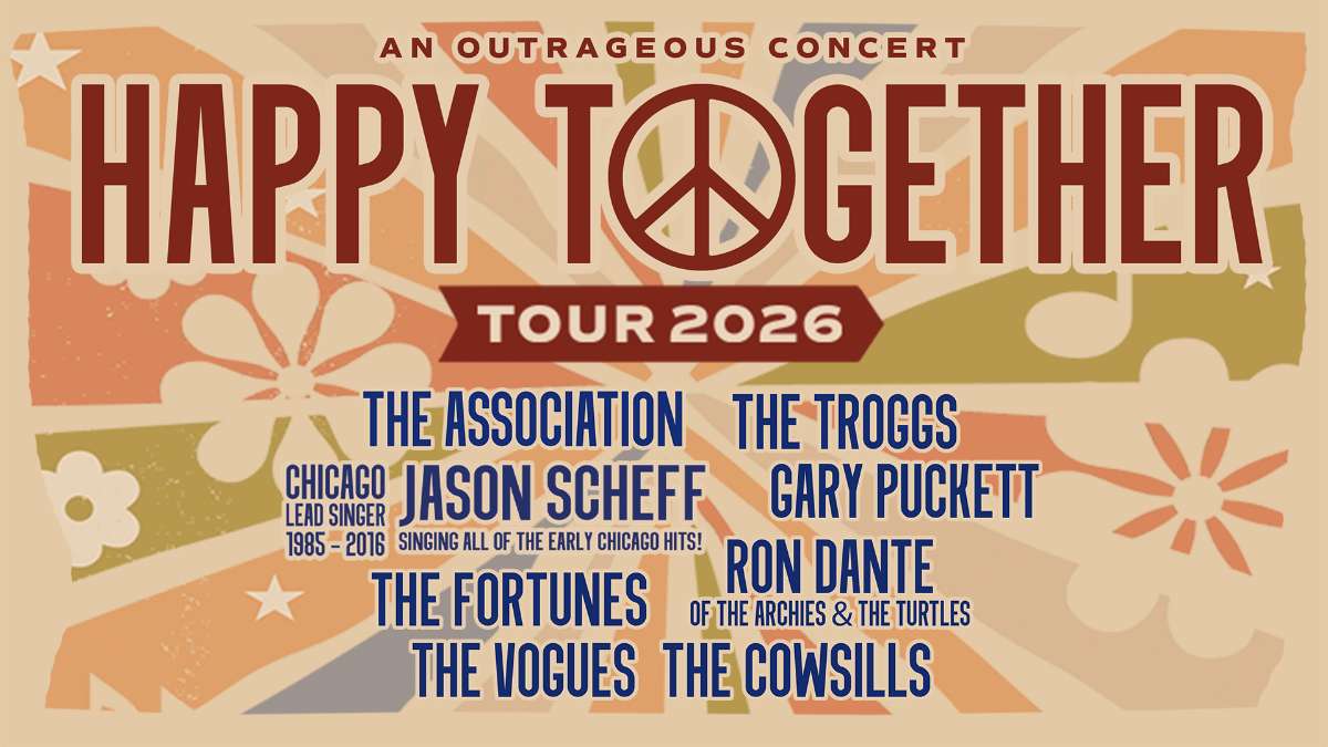 Happy Together 2026 Tour Tickets | Ocean City, NJ | Ocean City Music Pier