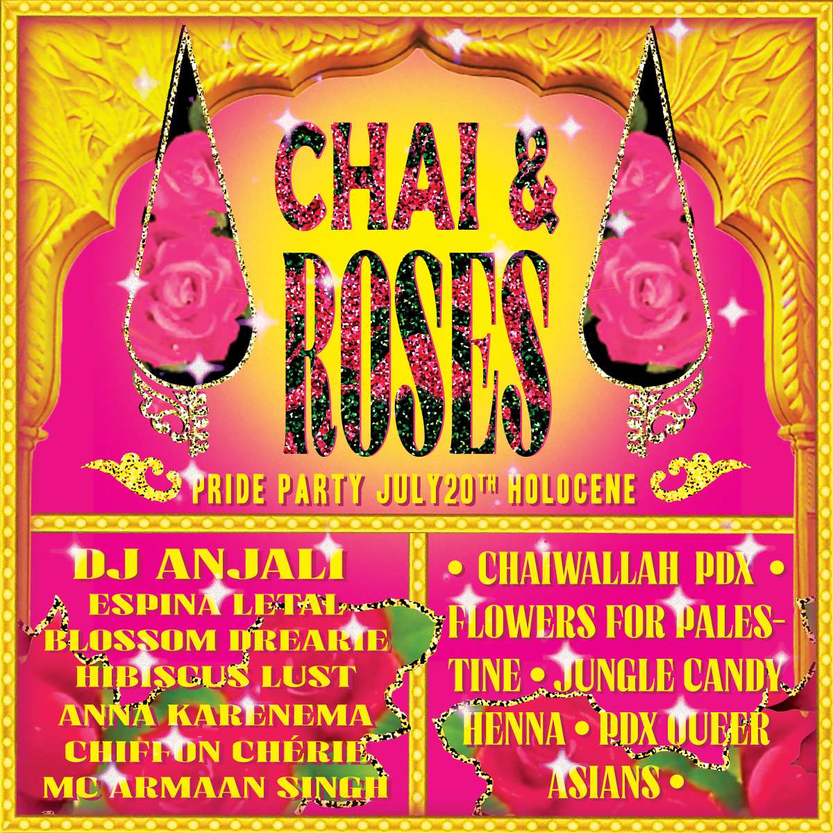 Chai & Roses Pride Party - A Sunday Tea Dance for QTBIPOC & Allies w ...