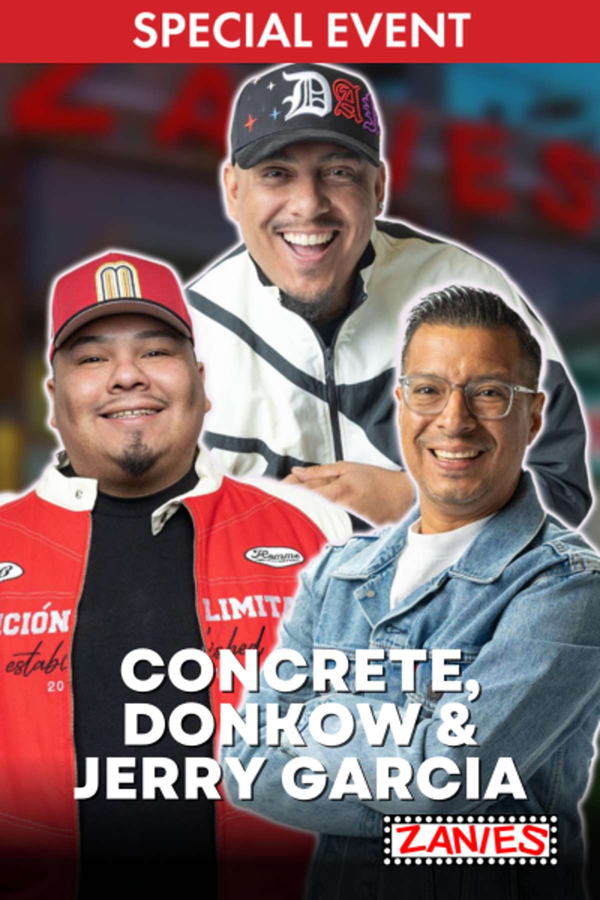 DoKnow, Concrete, and Jerry Garcia Tickets | Rosemont, IL | Zanies Rosemont