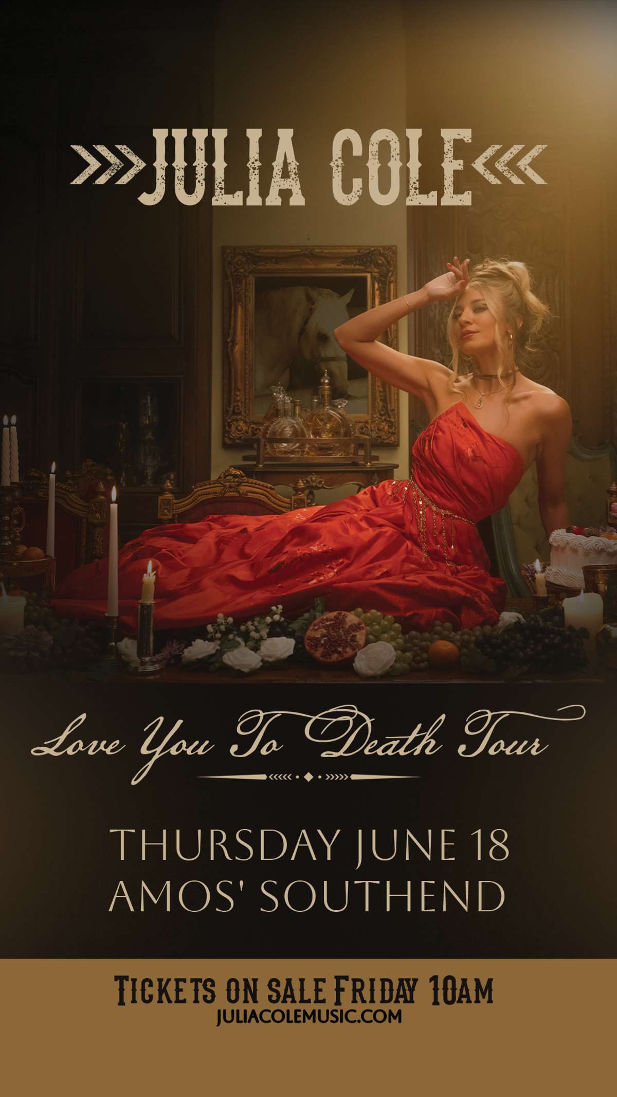 Julia Cole Tickets | Charlotte, NC | Amos' Southend