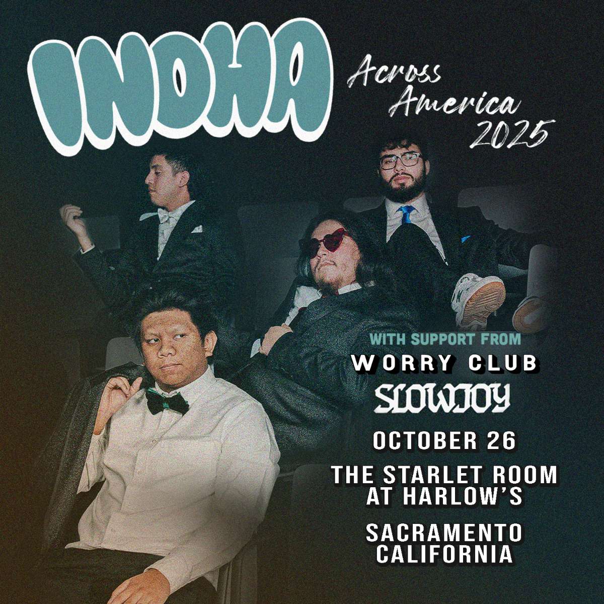 Inoha, with Worry Club and Slow Joy Tickets | Sacramento, CA | The ...