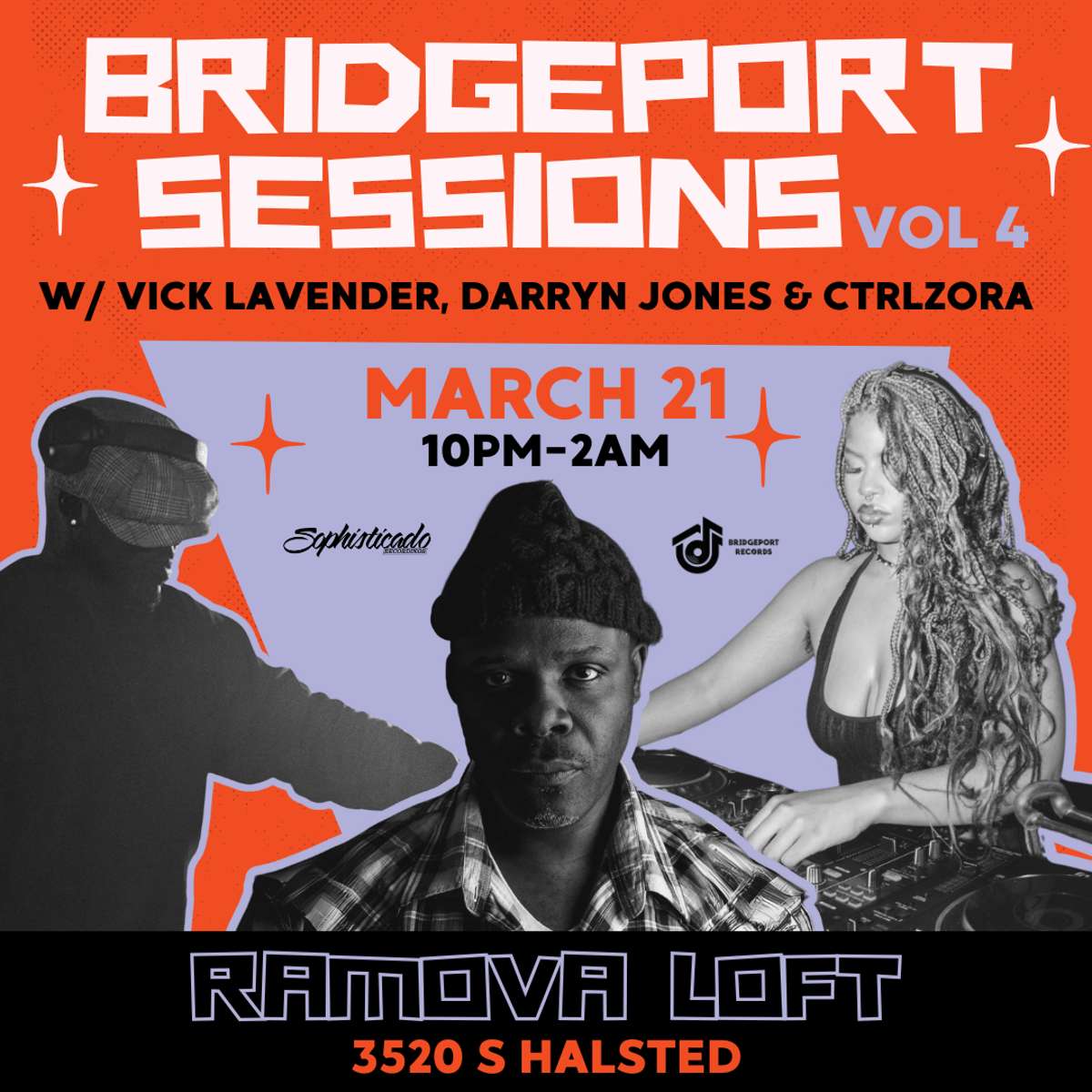Bridgeport Sessions: Darryn Jones, CTRLZORA, & Vick Lavender Tickets ...