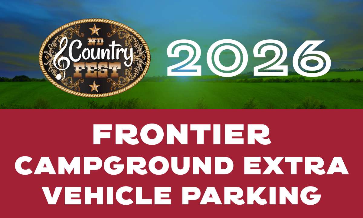 2026 Frontier Campground Extra Vehicle Tickets | New Salem, ND | ND ...