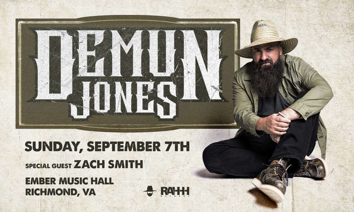 Demun Jones w/ Zach Smith Tickets | Richmond, VA | Ember Music Hall