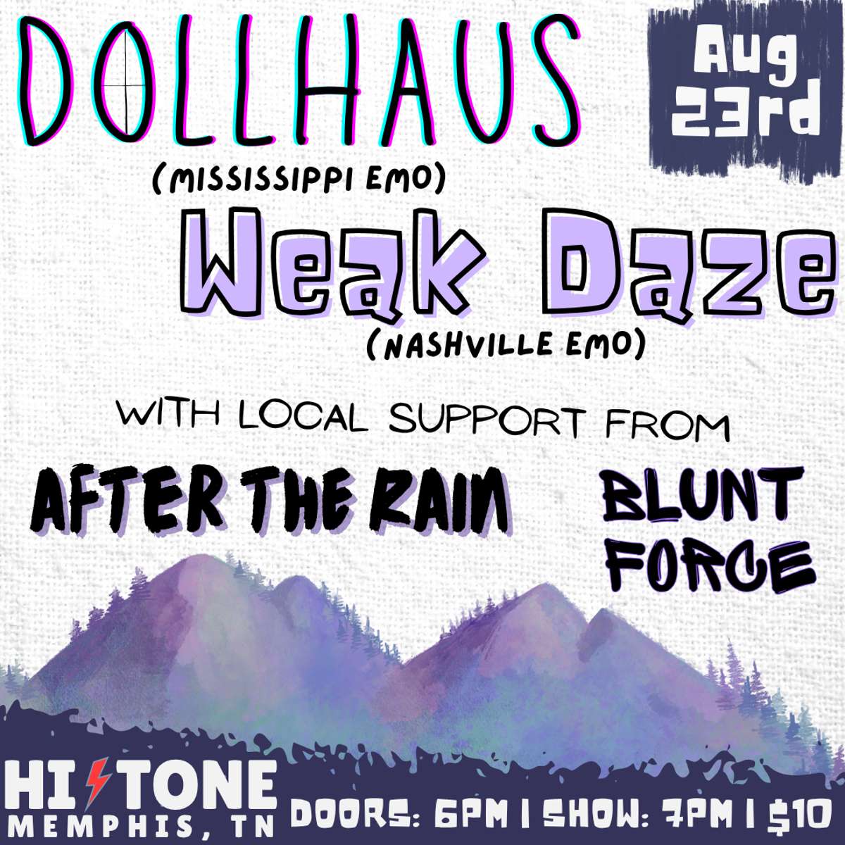 DOLLHAUS / Weak Daze / After The Rain / Blunt Force [Small Room ...