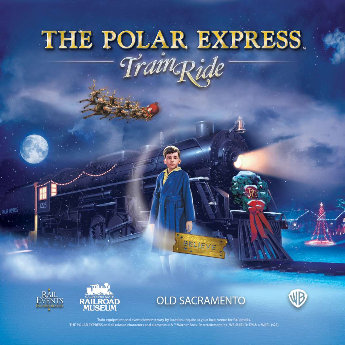 The Polar Express™ Train Ride Tickets | Sacramento, CA | California ...
