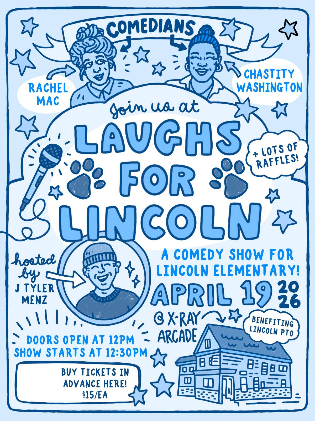 LAUGHS FOR LINCOLN - A COMEDY SHOW FOR LINCOLN ELEMENTARY Tickets ...