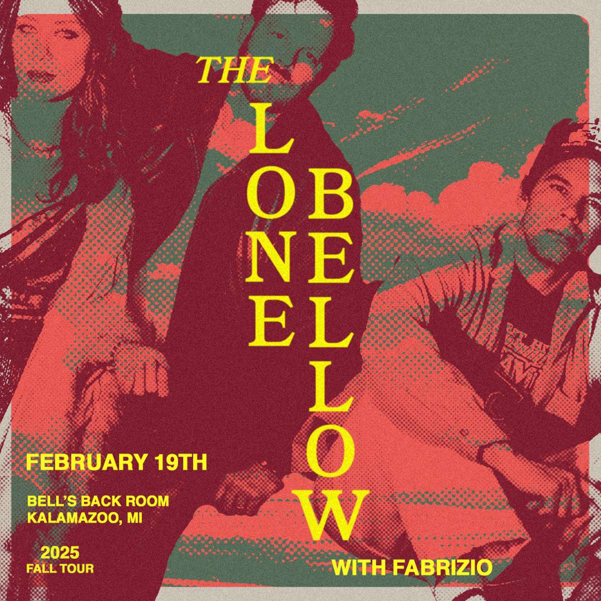 THE LONE BELLOW 2026 TOUR wsg Fabrizio Tickets | Kalamazoo, MI | Bell's ...