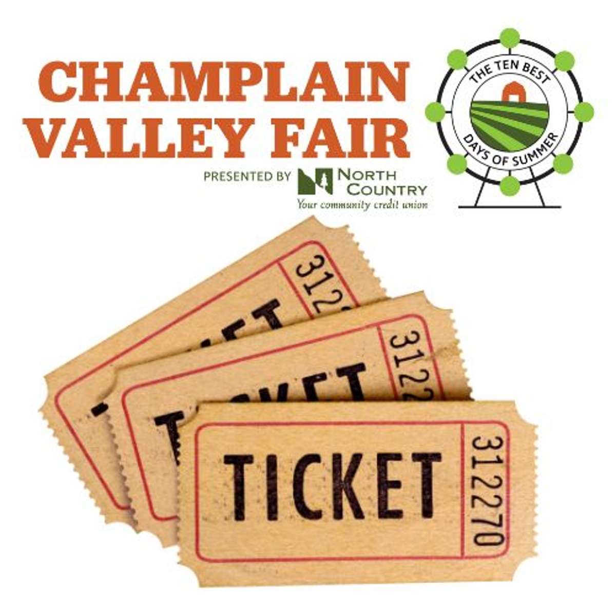 2025 Champlain Valley Fair - 3 Day Pass Tickets | Essex Junction, VT ...