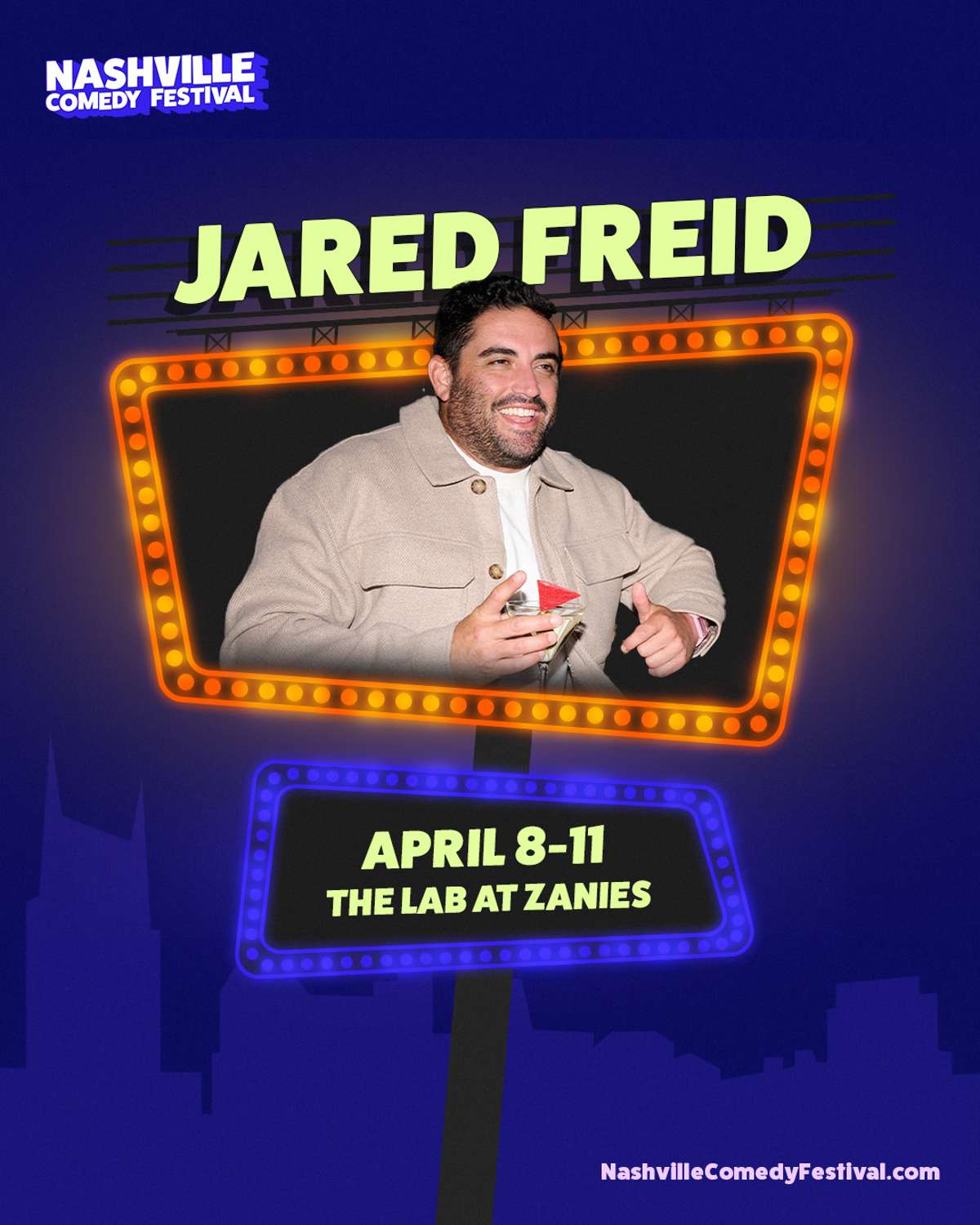 Talk to Them Jared Freid's NEW HOUR Tickets | Nashville, TN | The Lab ...