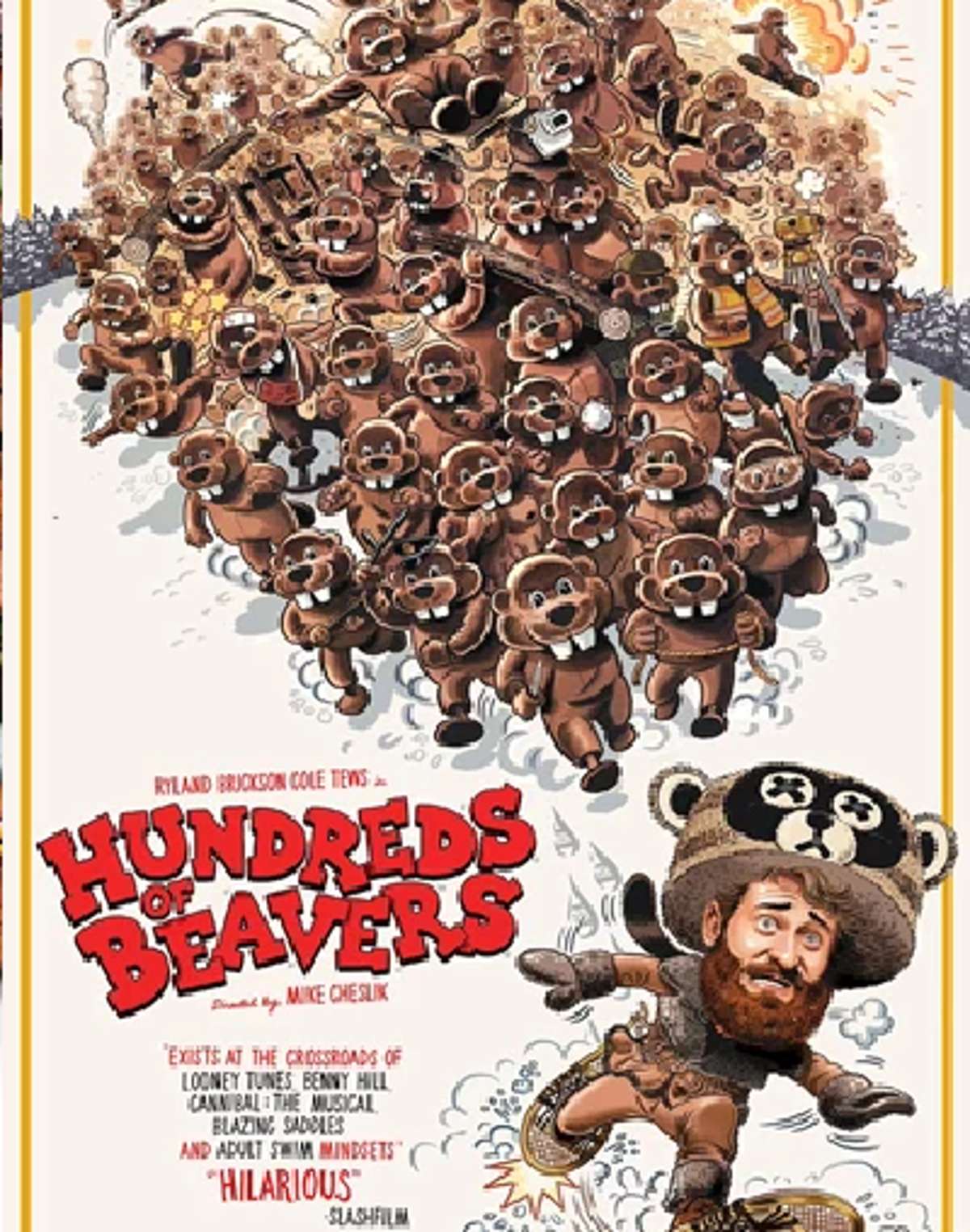 Movie: HUNDREDS OF BEAVERS Tickets | Plymouth, NH | The Flying Monkey