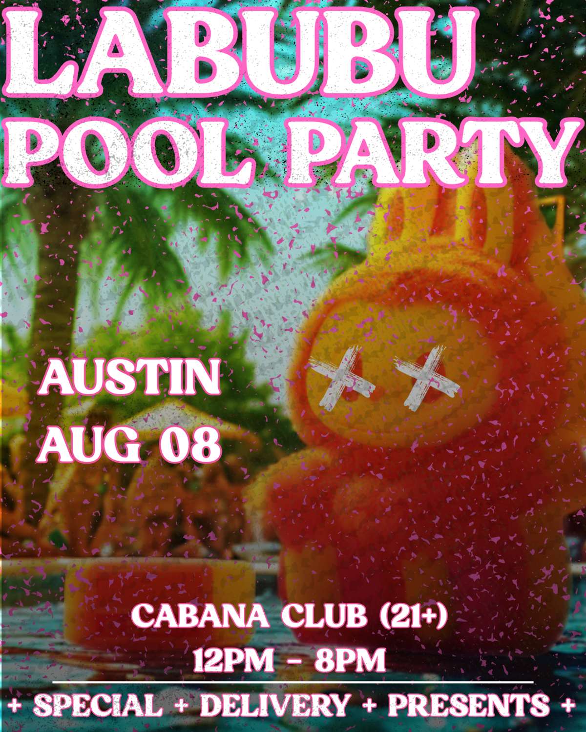 LABUBU POOL PARTY Tickets | Austin, TX | Cabana Club (SD Presents)