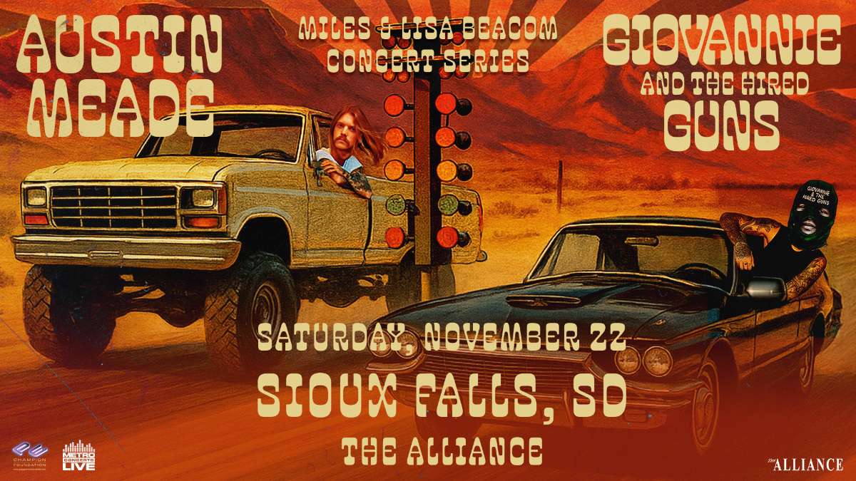 GIOVANNIE AND THE HIRED GUNS and AUSTIN MEADE Tickets | Sioux Falls, SD ...