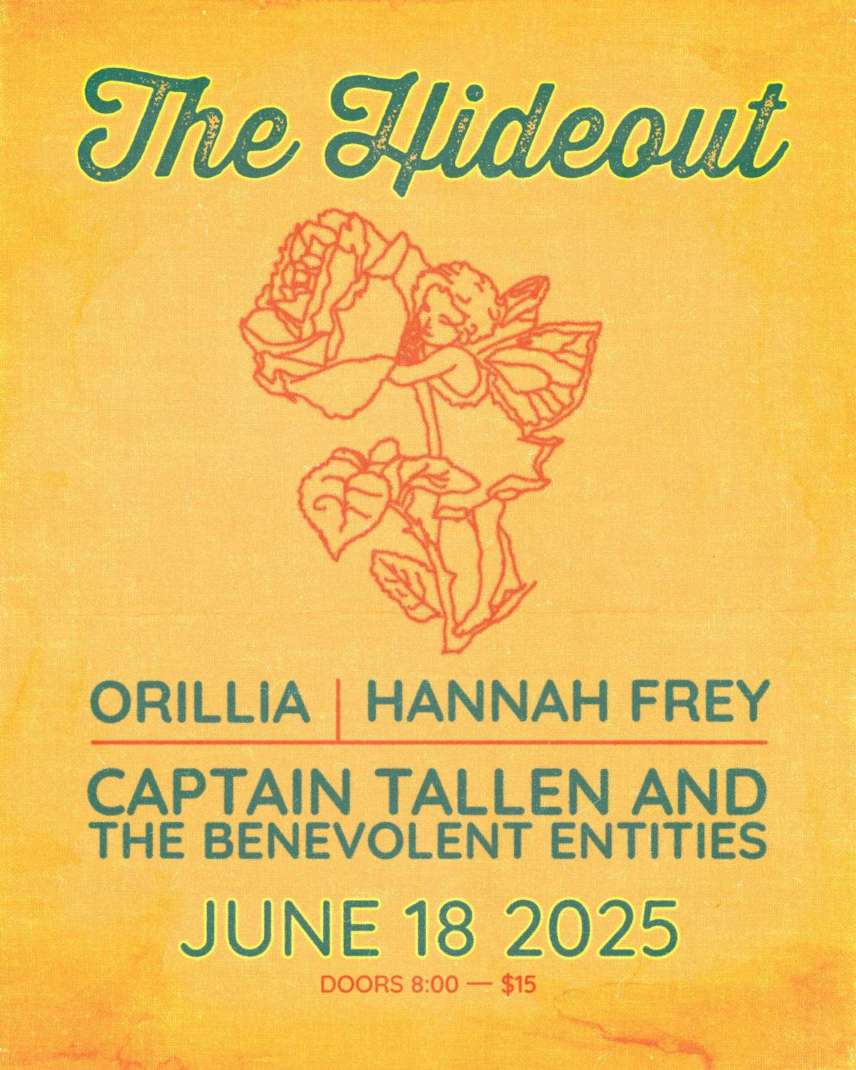 Orillia / Hannah Frey / Captain Tallen and The Benevolent Entities ...