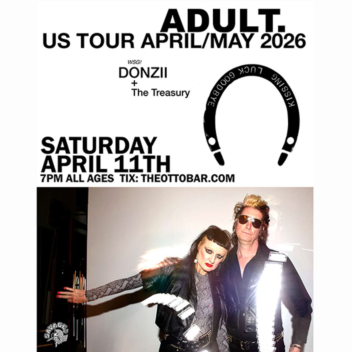 ADULT. Donzii, The Treasury Tickets | Baltimore, MD | Ottobar