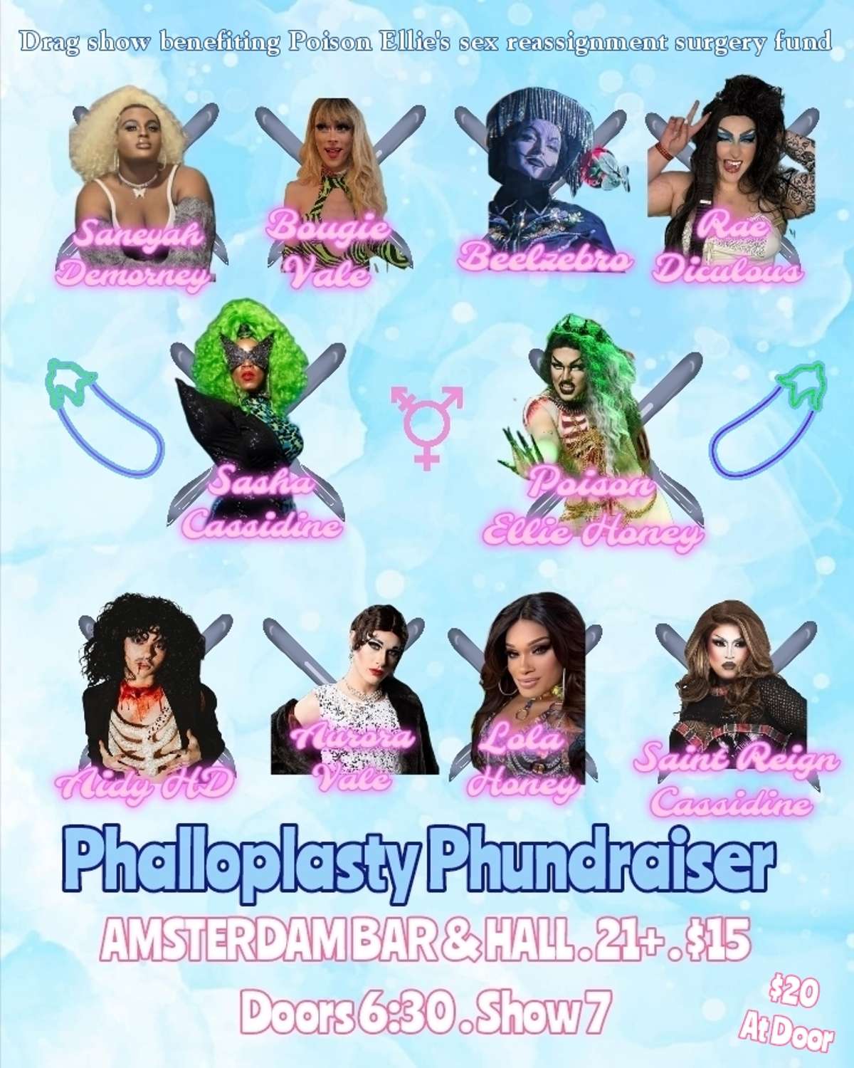 Poison Ellie's Phalloplasty Phundraiser Drag Show Tickets | Saint Paul ...
