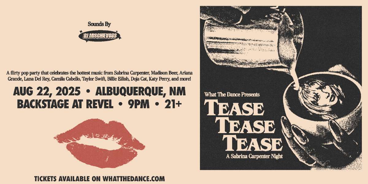 Tease Tease Tease: A Sabrina Carpenter Night Tickets | Albuquerque, NM ...