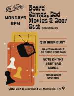 Board Games, Bad Movies & Beer Bust [Small Room-Downstairs] Tickets ...