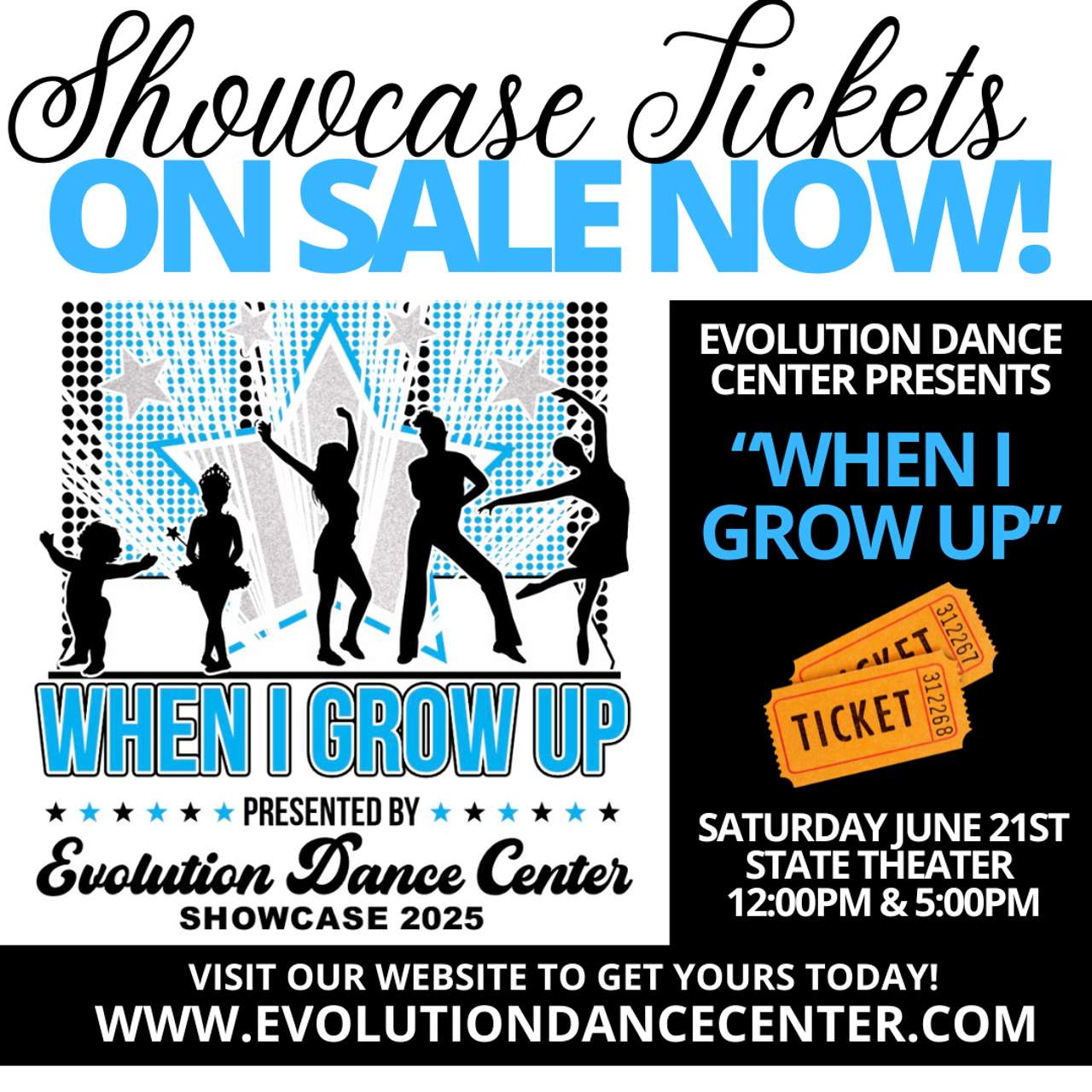 When I Grow Up 9th Annual Showcase! Tickets | New Brunswick, NJ | State Theater New Jersey ...