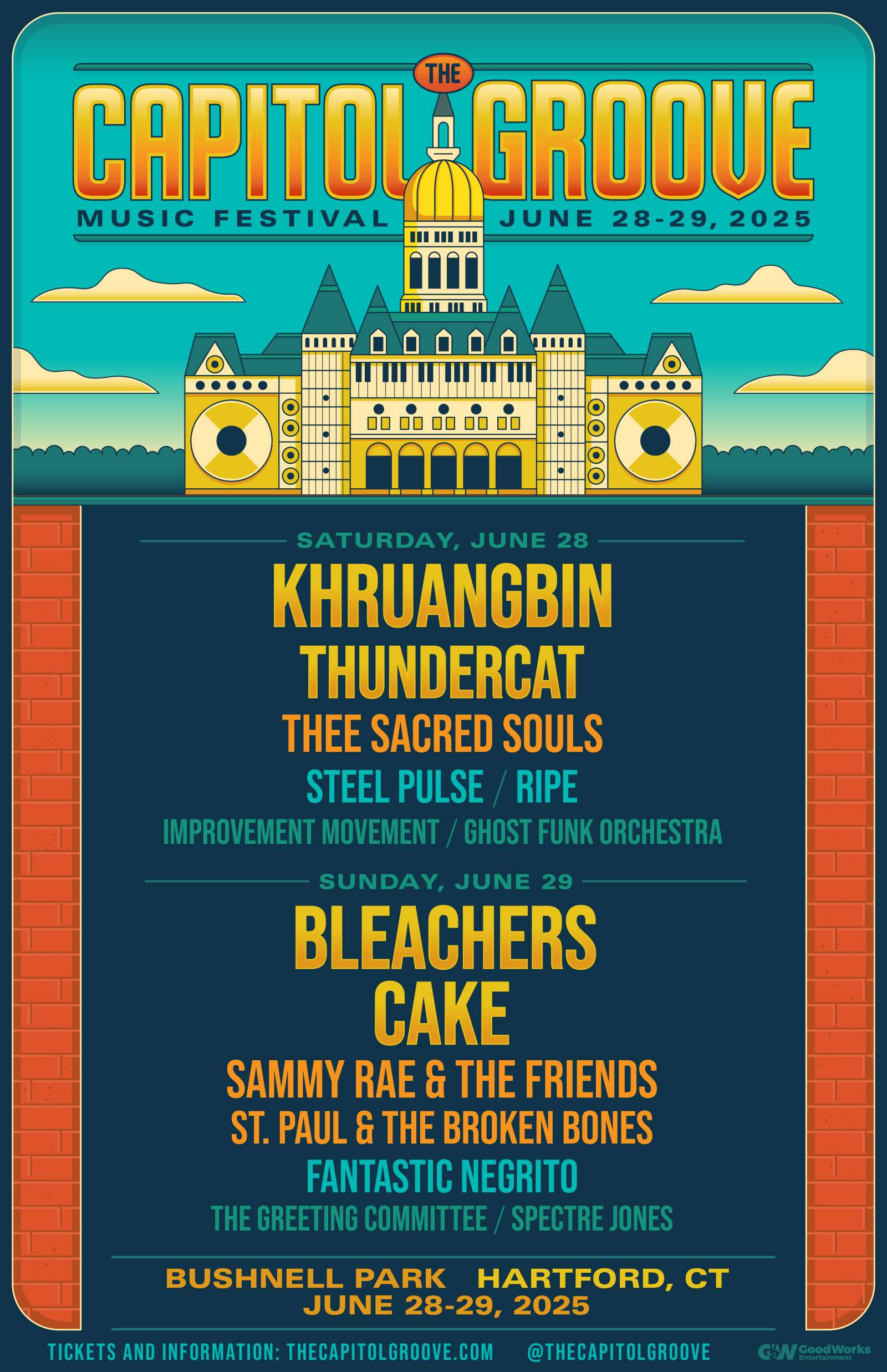 The Capitol Groove Official Tickets | Hartford, CT