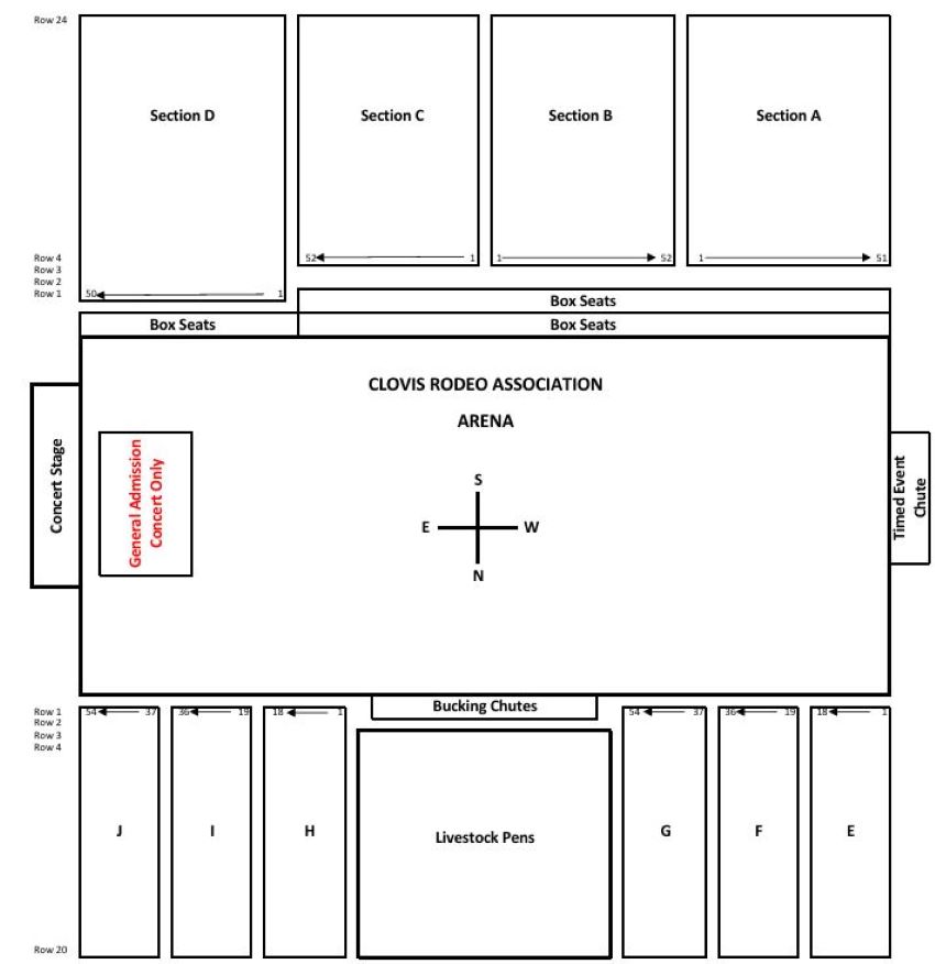 112th Annual Clovis Rodeo and Concert Friday Tickets | Clovis, CA ...