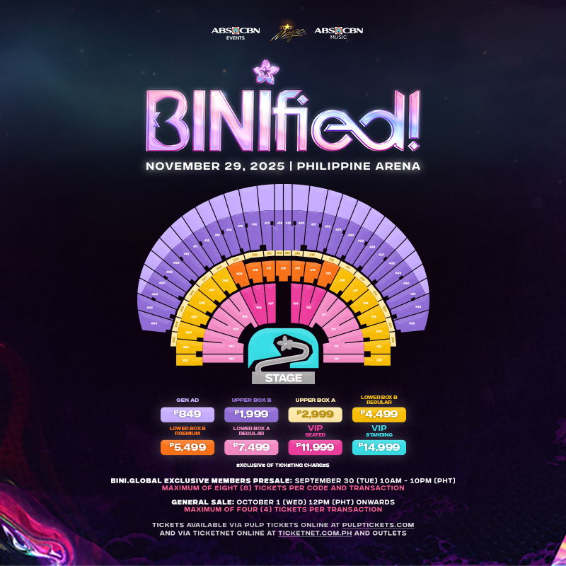 BINIfied Tickets | Www.ticketnet.com.ph, | Other Venue