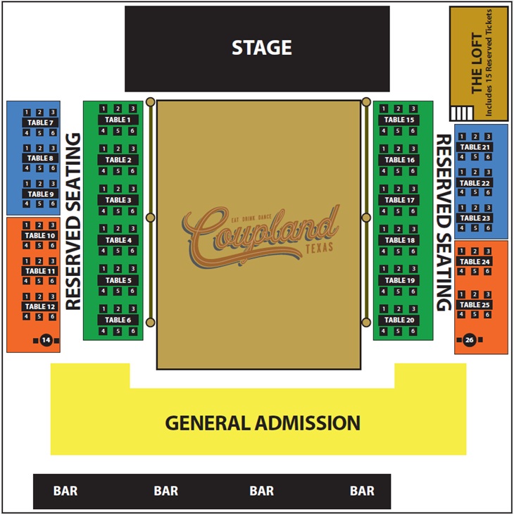 Austin Meade Tickets | Coupland, TX | Coupland Dancehall - Lightstream ...