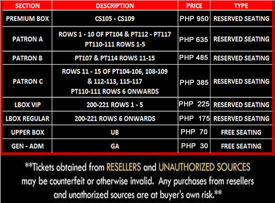 Araneta Coliseum Official Tickets | Quezon City